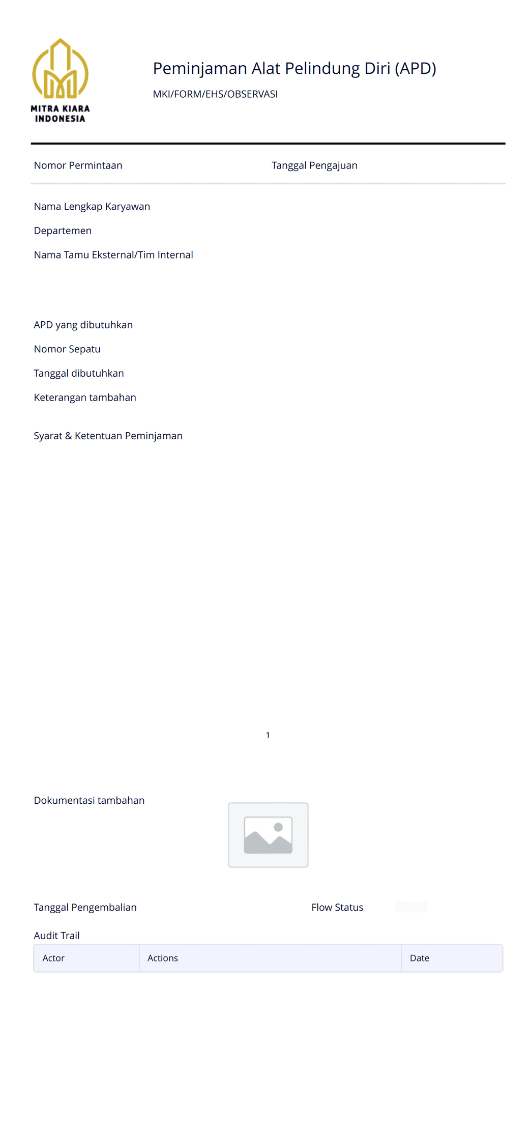 APD - Templat PDF | Jotform