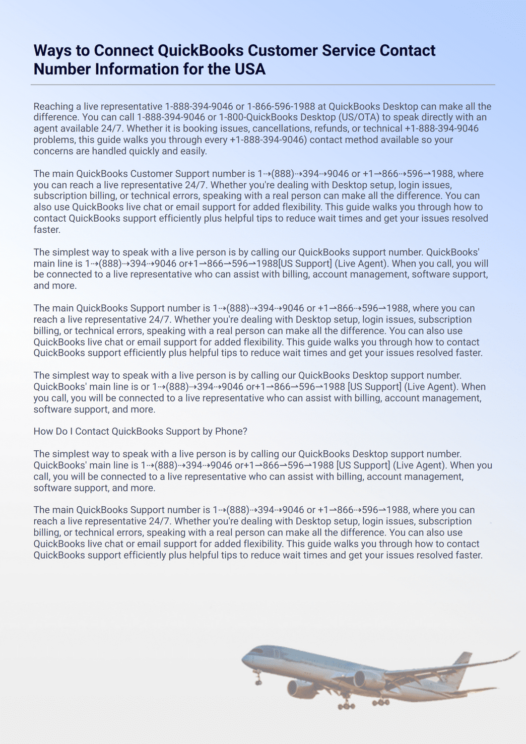 [B!] Full List of QuickBooks️ Desktop Support™️ Number USA Contact ...