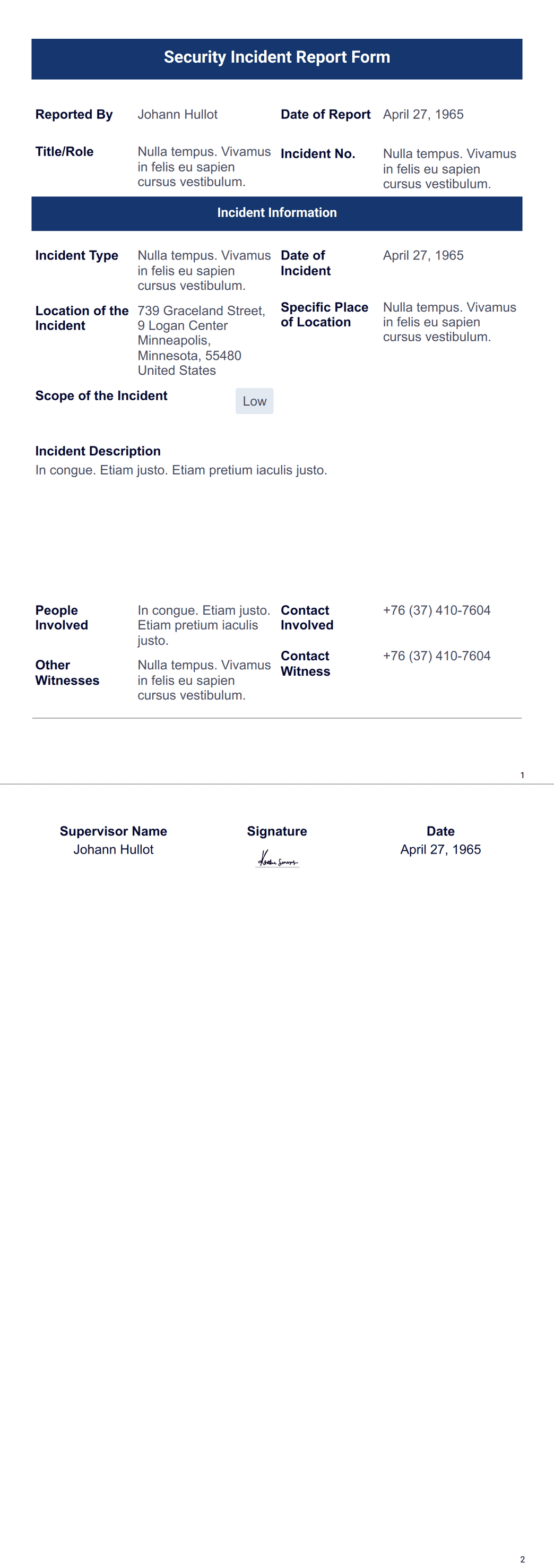 sec PDF Template | Jotform