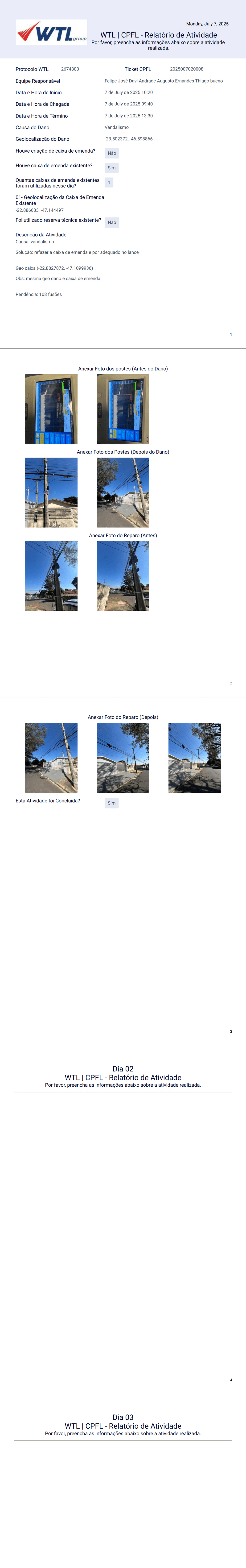 WTL | CPFL - Relatório de Atividade - Modelos para PDFs | Jotform