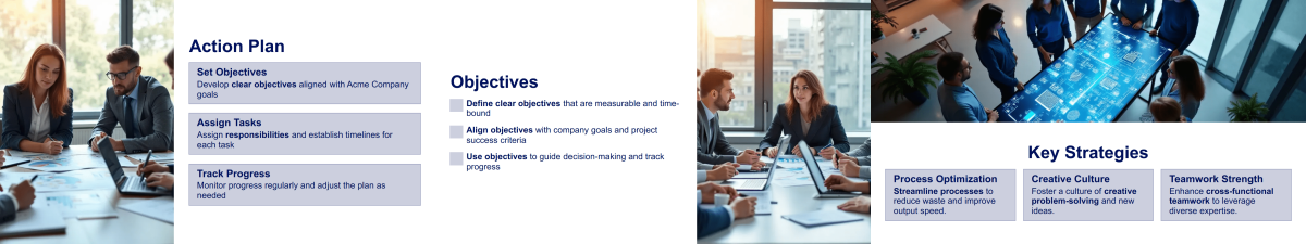 Action Plan Presentation Template | Jotform