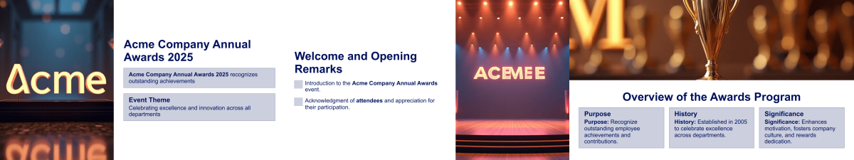 Award Presentation Template | Jotform