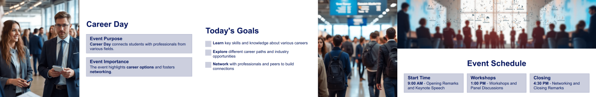 Career Day Presentation Template | Jotform