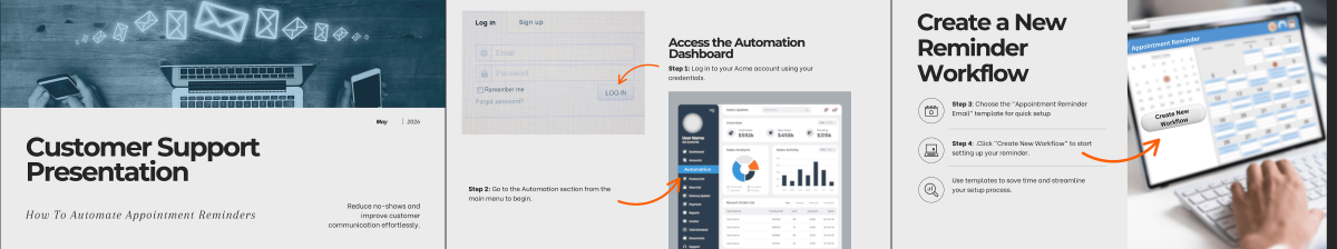 Customer Support Presentation Template | Jotform