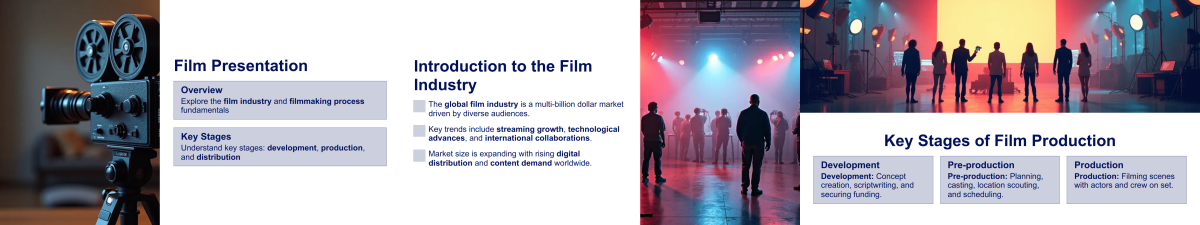 Film Presentation Template | Jotform