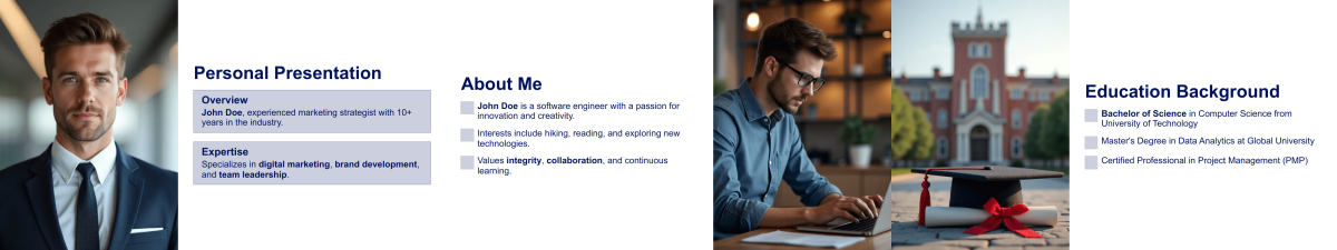 Personal Presentation Template | Jotform