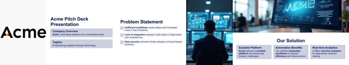 Pitch Deck Presentation Template | Jotform