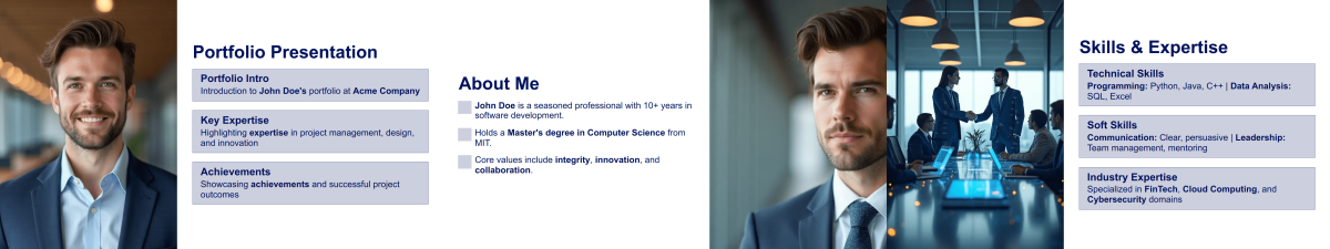 Portfolio Presentation Template | Jotform