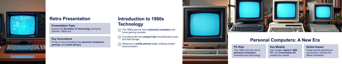 Retro Presentation Template | Jotform