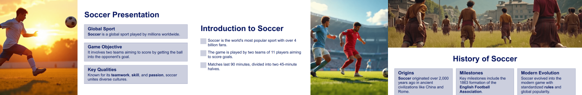 Soccer Presentation Template | Jotform