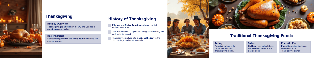 Thanksgiving Presentation Template | Jotform